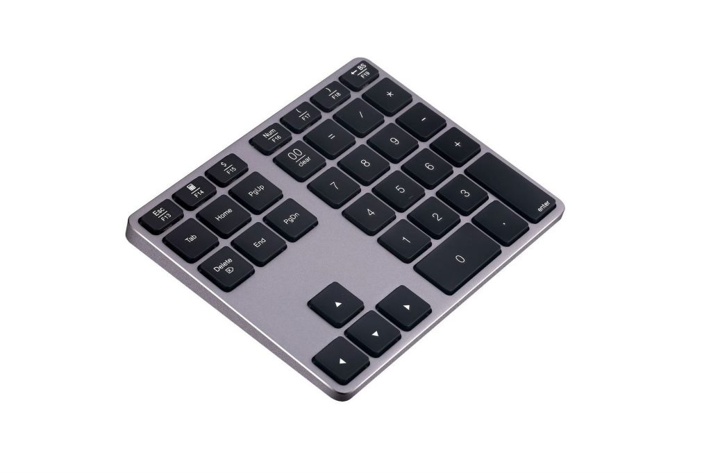 Wireless 2.4G rechargeable numeric keypad