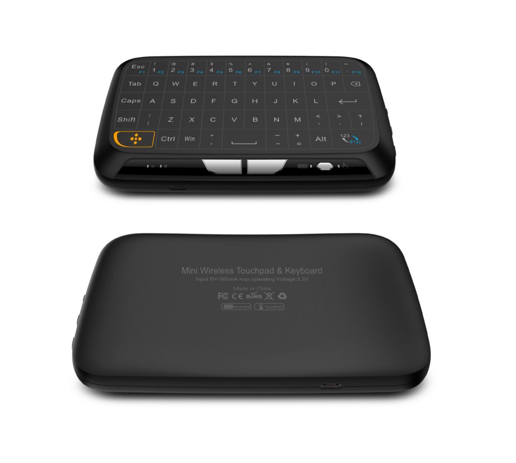Wireless mini touch keyboard