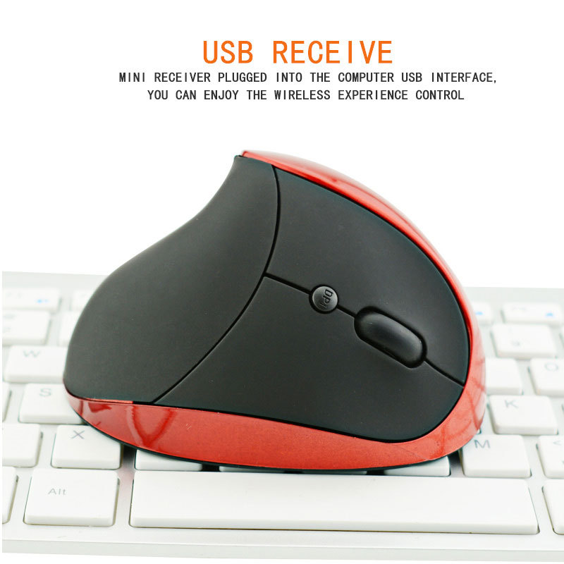 Hand-held ergonomic mouse