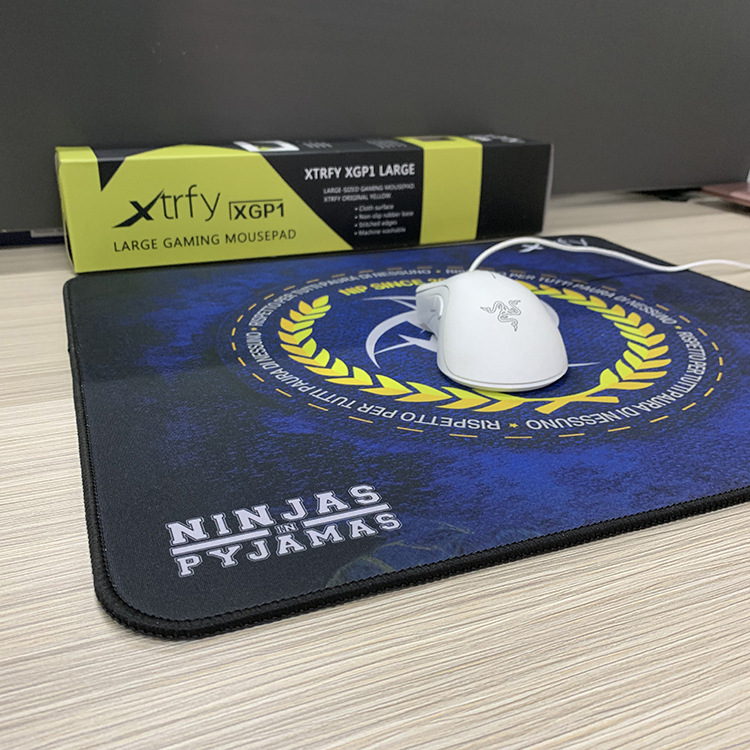 E-sports game competitive personality large 4mm thickened seaming mouse ...